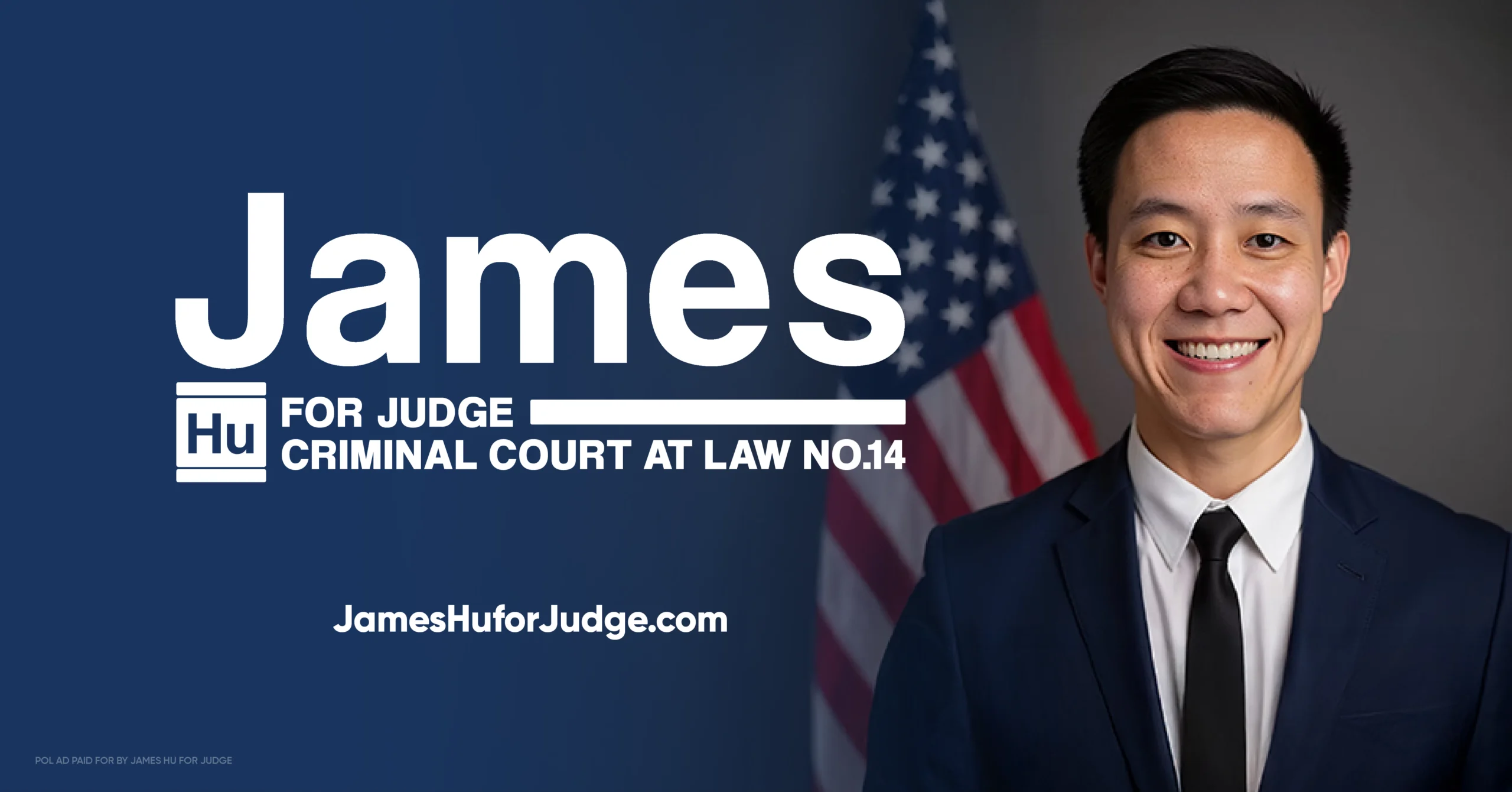 James Hu for Judge | Criminal Court at Law No.14